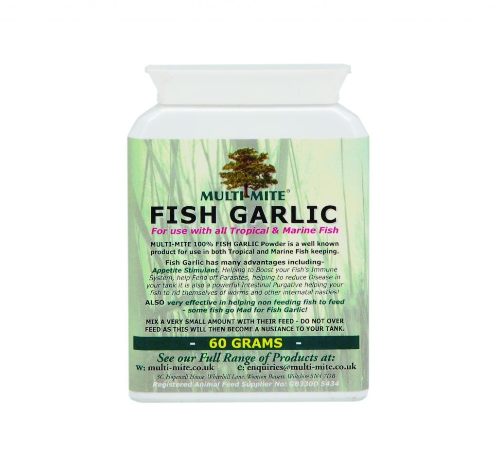 MULTI MITE® FISH GARLIC 60G - Help Fish with Poor Appetite - Browse ...