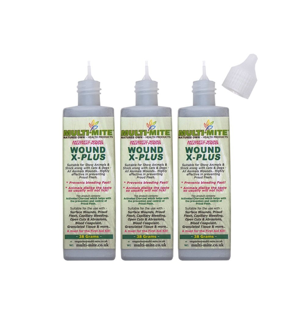 MULTI MITE® 3 x Wound X PLUS - 38 Gram WOUND POWDER - Browse & Order Online