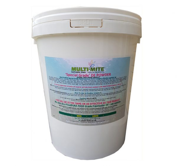 MULTI MITE® 10KG Special FEED Grade DE - BUCKET - Buy Diatomaceous ...